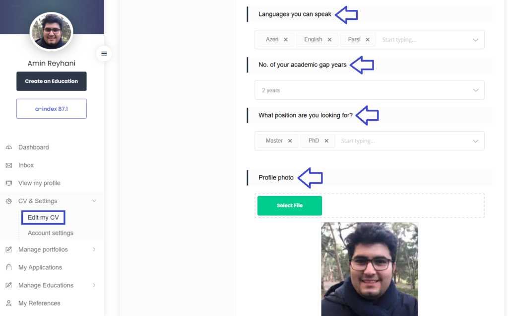 Create & Complete Applyindex Profile | Guide for Applicants